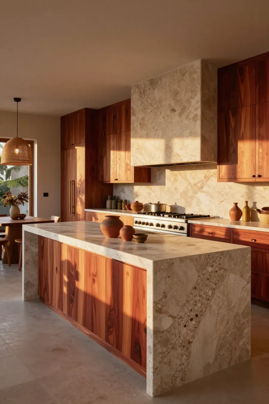 25 Specific Boho Kitchen Cabinets and Design Elements for a Warm Space ...